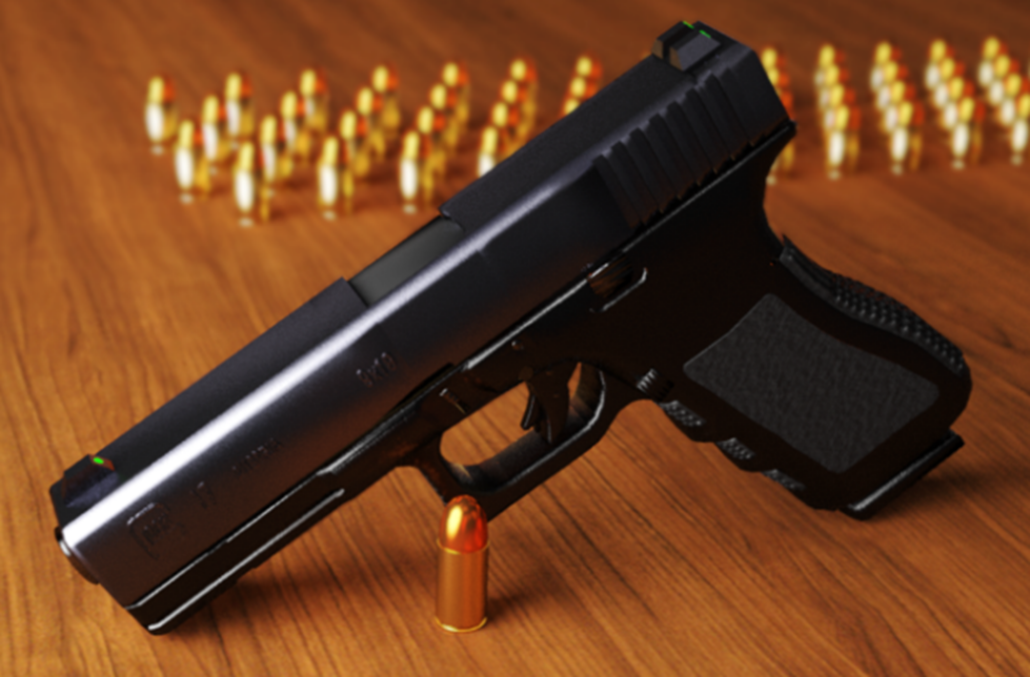 A Brit shooting a Glock 17 on a range in the USA – Going Postal