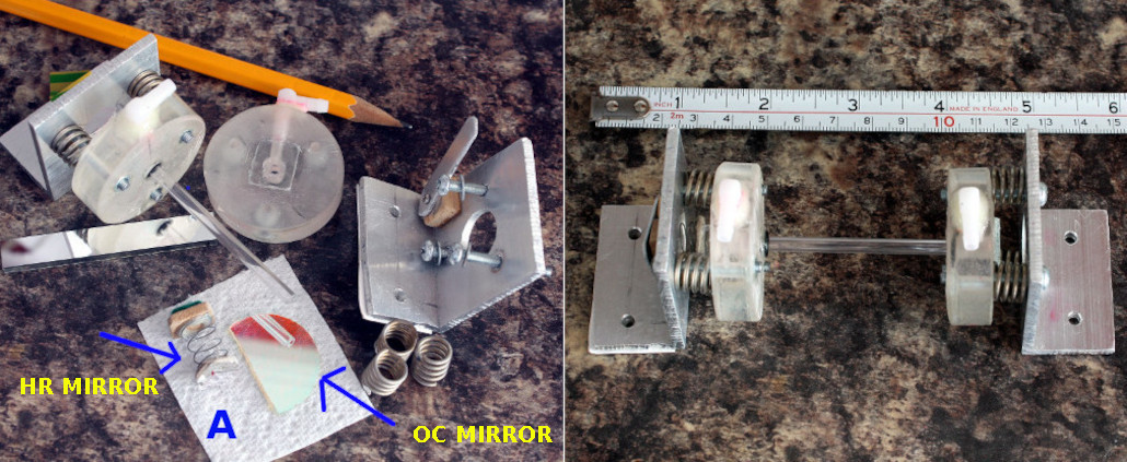 A Simple R6G Dye Laser – Part 2 – Going Postal