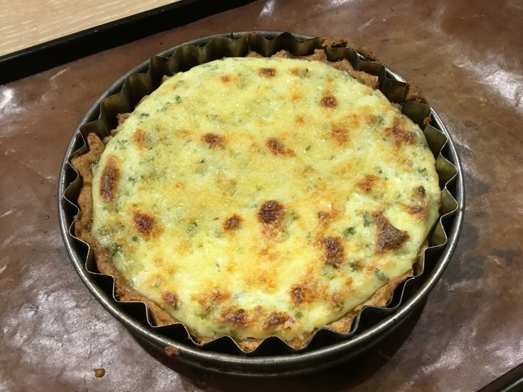 Leek and Chicken Flan – Going Postal
