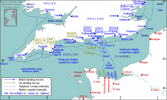 Map (ii)) courtesy of Gordon Smith, and adapted from Stephen Roskill’s ...